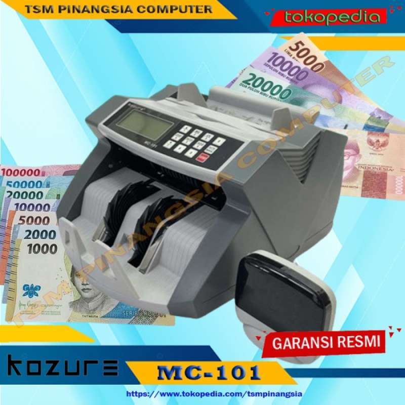 Jual Mesin Penghitung Uang Kozure Mc-101 Mesin Hitung Uang Portable Di ...