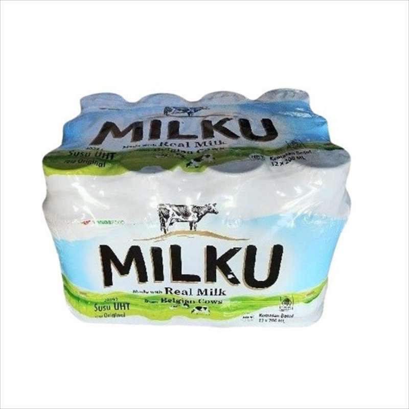 Promo Milku Original Uht [200 Ml] - Rasa Susu Uht Original Diskon 24% ...