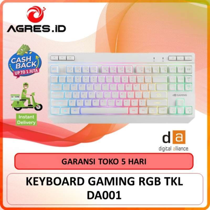 Promo 100% Produk Ori Keyboard Gaming Digital Alliance Rgb Tkl Wireless ...