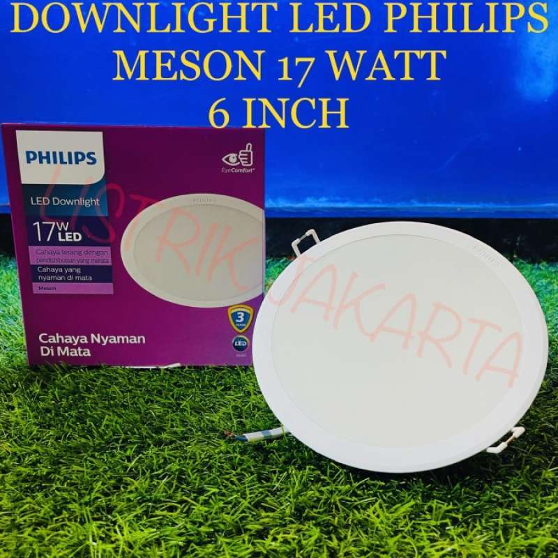 Promo Lampu Philips Led Downlight Meson 17 Watt 17w 17watt W 6 Inch 59466 Diskon 33% Di Seller ...