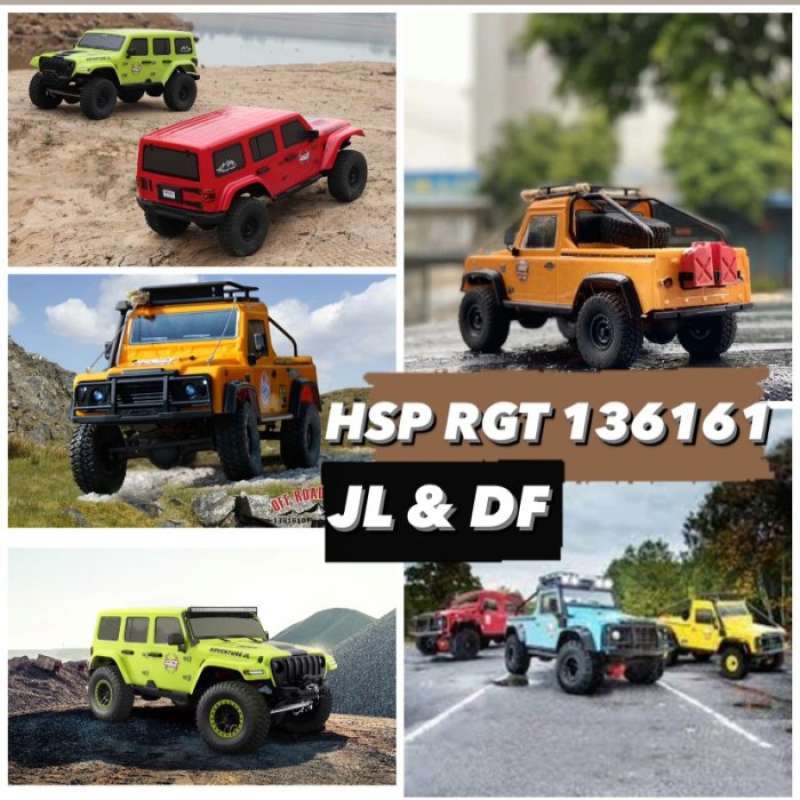 Promo Hsp Rgt 136161 1/16 2.4g 4wd Rc Car Off Road Adventure - Df Kuning Diskon 50% Di Seller ...