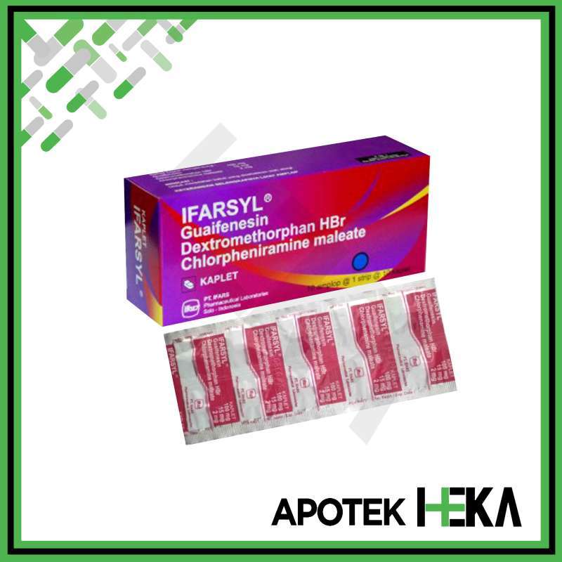 Jual Ifarsyl Kaplet Box Isi 10x10 Tablet - Obat Batuk Alergi Di Seller ...