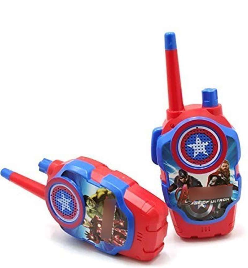 Jual Mainan Anak Ht Handy Talkie Walkie Talkie Super Hero 2 Pcs Di ...