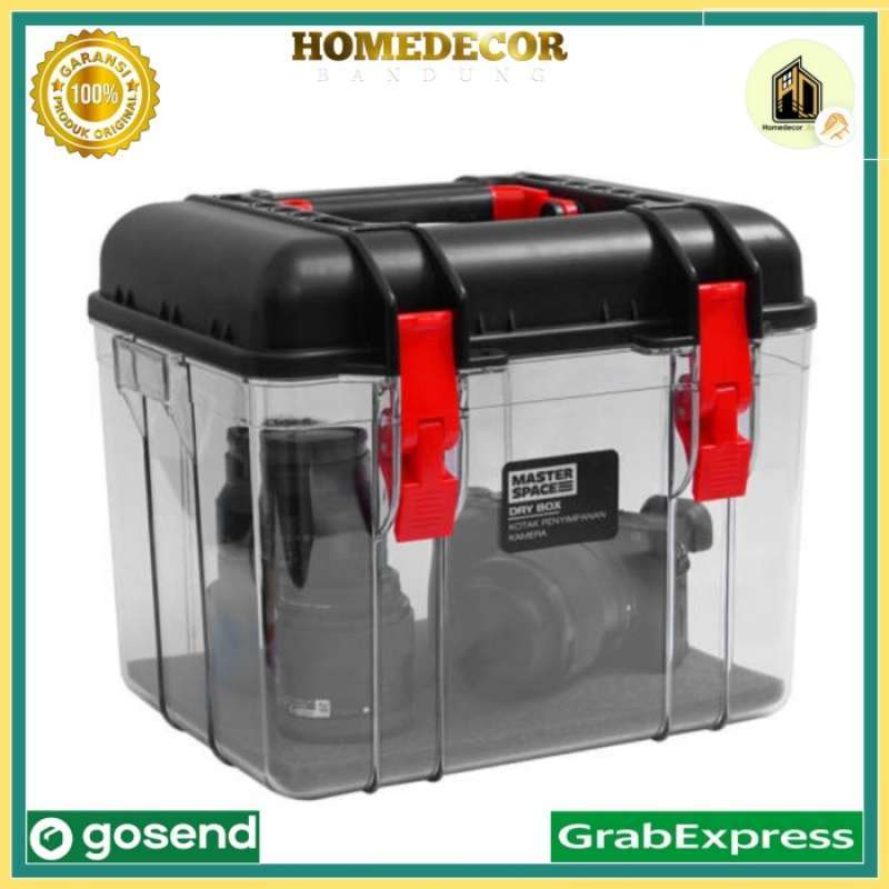 Jual Masterspace 8.5 Ltr Kotak Penyimpanan Kamera R15 - Hitam / Dry Box ...