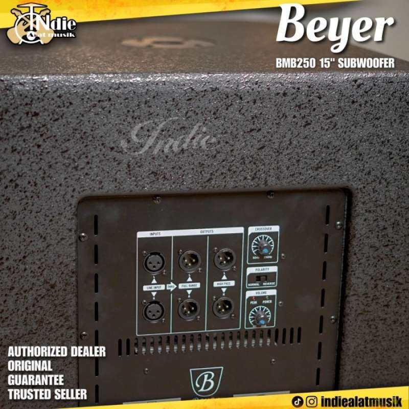 Jual Beyer Bmb250 Bmb 250 Subwoofer Aktif 15 Inch 800watt Di Seller ...