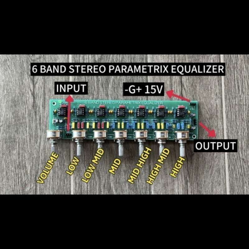 Jual Kit 6 Band Stereo Parametrix Equalizer Di Seller Noelle ...