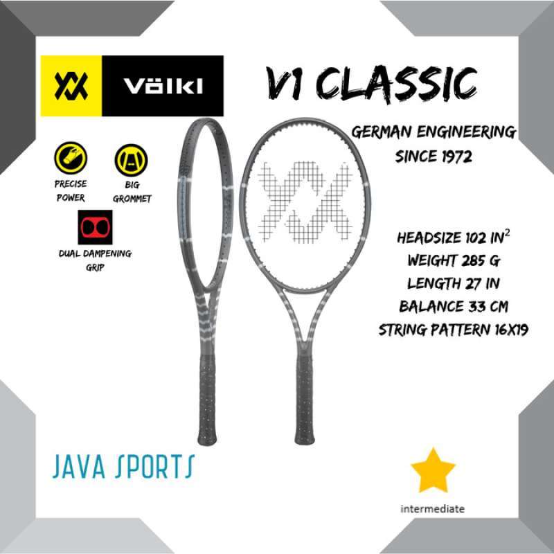 Promo Raket Tenis Volkl V-cell V1 Classic Original | Medium | 102 Inâ² |285g Diskon 33% Di ...