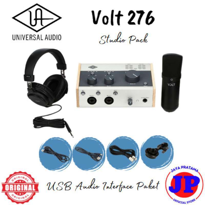 Promo Audio Volt 276 Studio Pack Paket Recording Diskon 23% Di Seller Melodiya Store ...