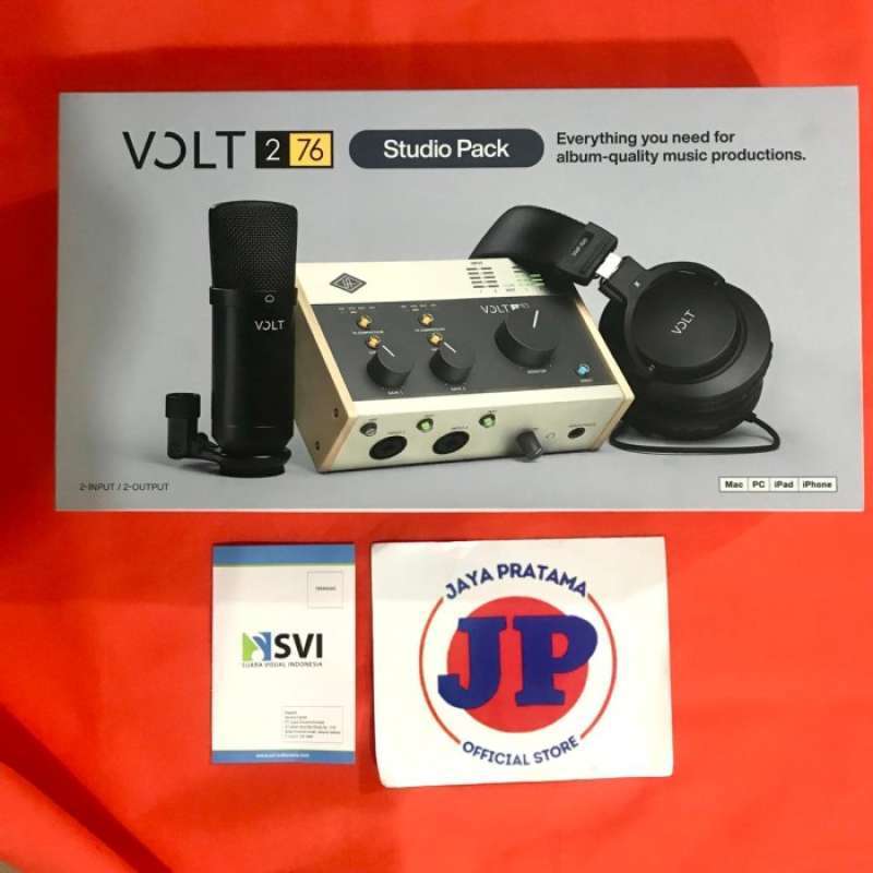 Promo Audio Volt 276 Studio Pack Paket Recording Diskon 23% Di Seller Melodiya Store ...