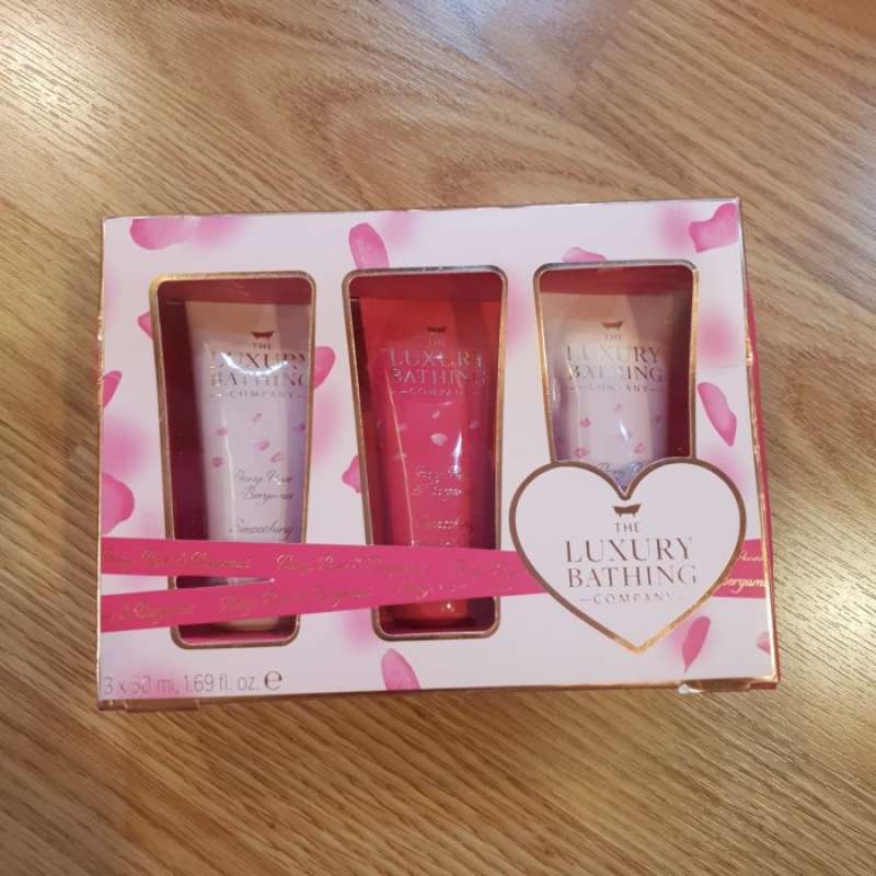 Promo The Luxury Bathing Company Hand And Nail Cream Gift Set Uk Diskon ...