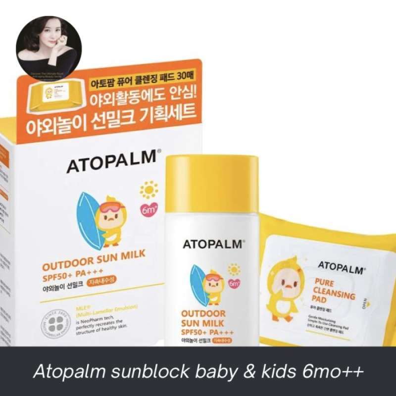 Promo Atopalm Kids Sunscreen Lotion 50 Spf+++ Korea Sunblo Anak Diskon ...