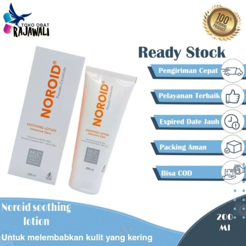 Promo Noroid Soothing Lotion Cream 200ml Lotion Pelembab Kulit Diskon ...