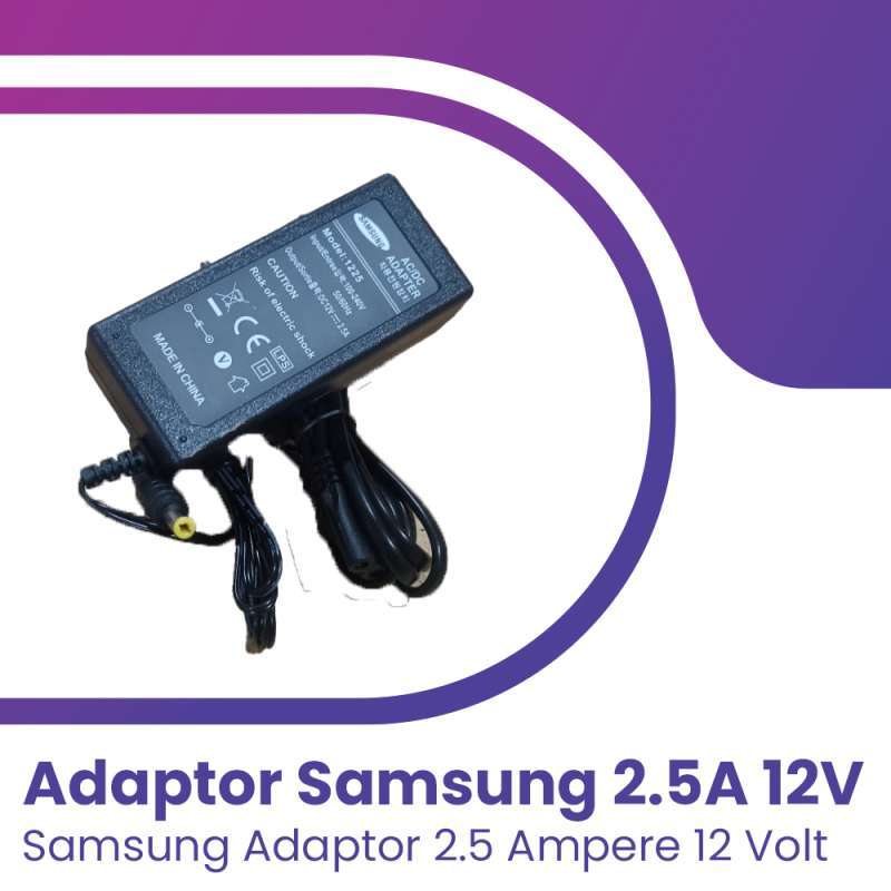 Jual Samsung Adaptor 2.5 Ampere 12 Volt 2.5a 12v Di Seller Bandar Multi Teknologi - Genteng ...