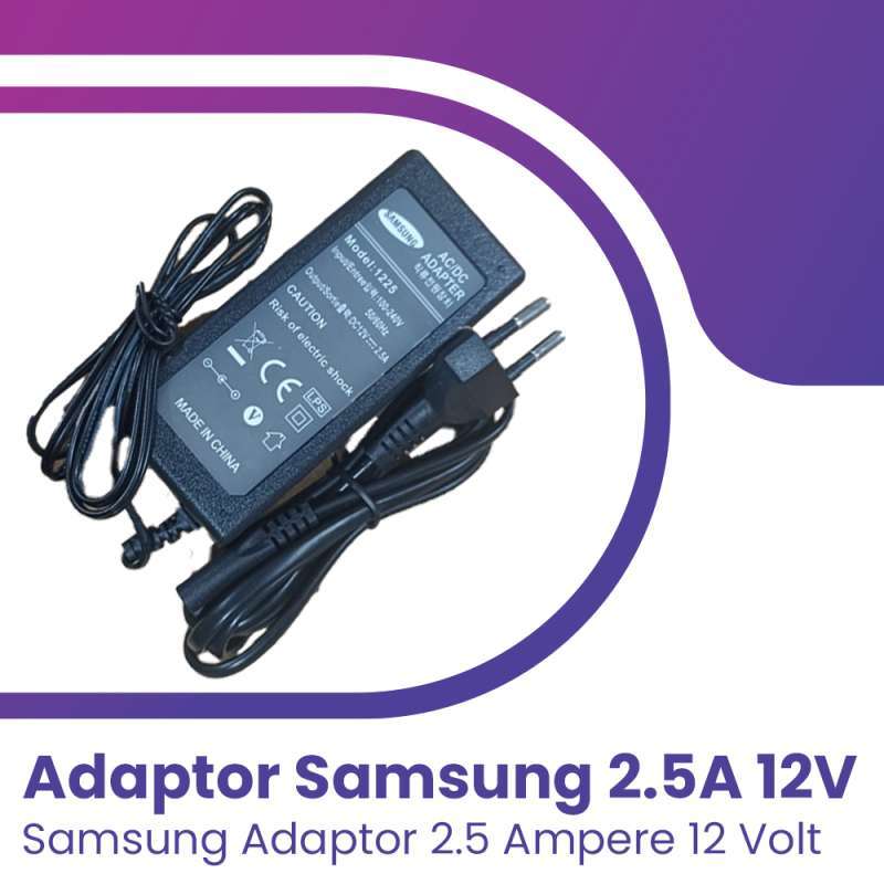 Jual Samsung Adaptor 2.5 Ampere 12 Volt 2.5a 12v Di Seller Bandar Multi ...