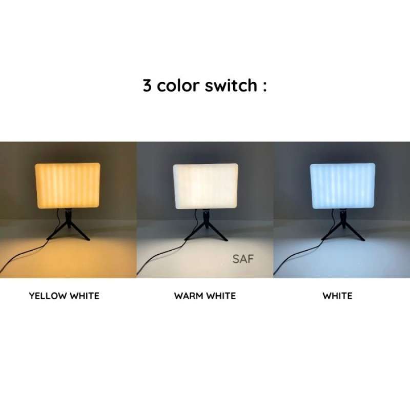 Jual Lampu Led Fill Light Kotak 11 Inch Videografi Atau Livestream Saf ...