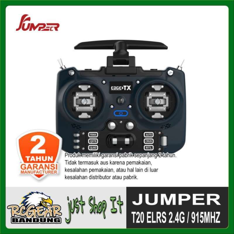 Jual Jumper T20 Hall Sensor Gimbal Radio Controller Edgetx Elrs 2.4g ...