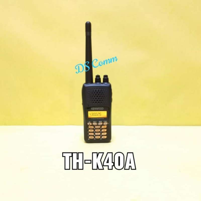Promo Kenwood Th-k40a Ht Uhf 400-470mhz New Thk40a Thk-40a Thk40 Thk-40 Diskon 23% Di Seller ...