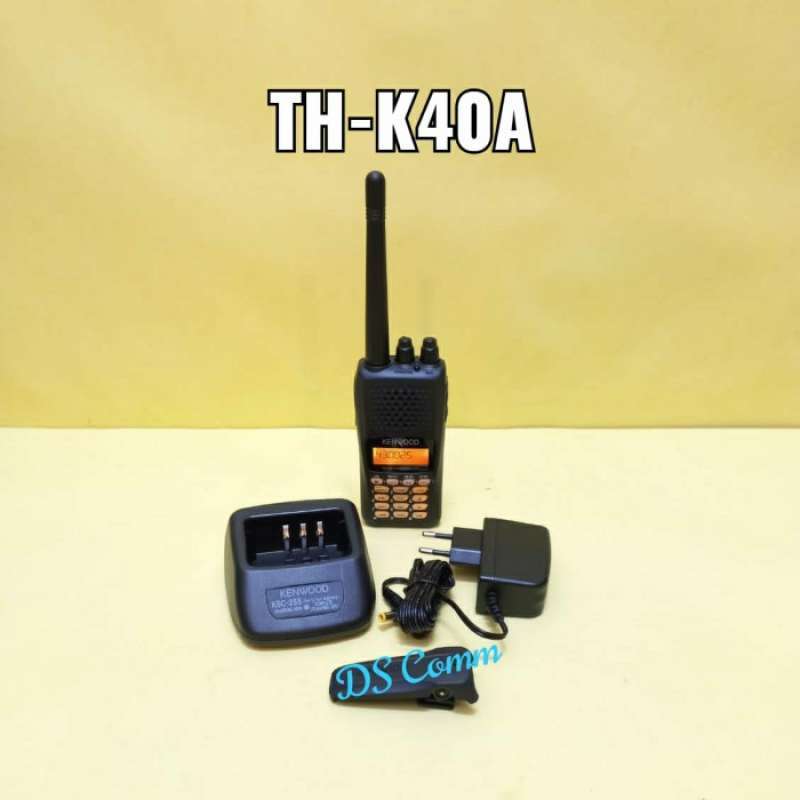 Promo Kenwood Th-k40a Ht Uhf 400-470mhz New Thk40a Thk-40a Thk40 Thk-40 Diskon 23% Di Seller ...