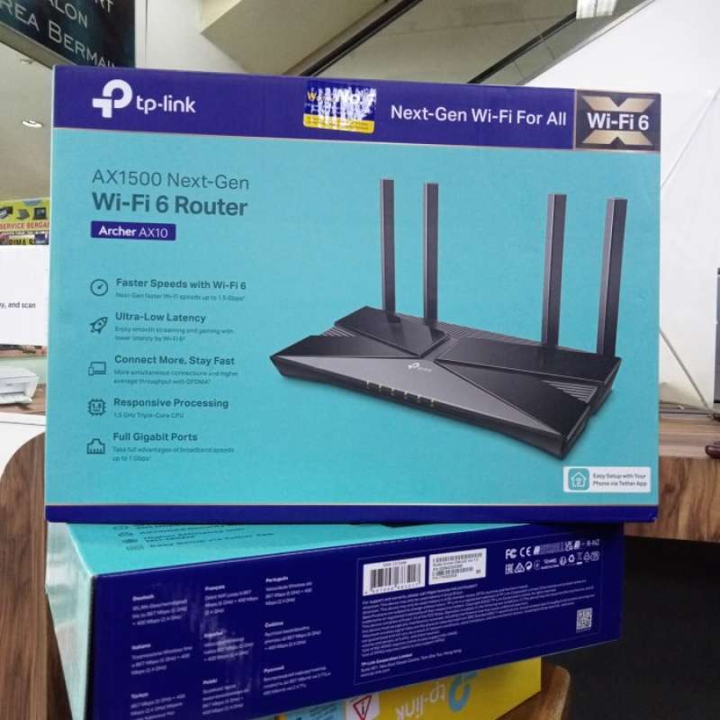 Promo Ax1500 Next-gen Wi-fi 6 Router Archer Ax10 Garansi Resmi Diskon ...