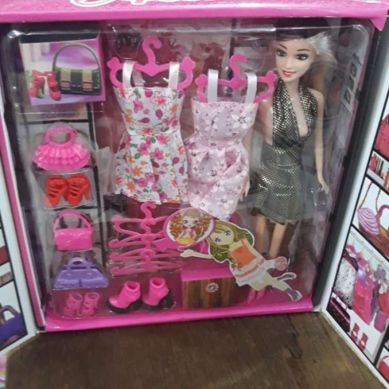 Promo Mainan Anank Boneka Brilliant Barbie (bukan Merek Barbie) Diskon ...