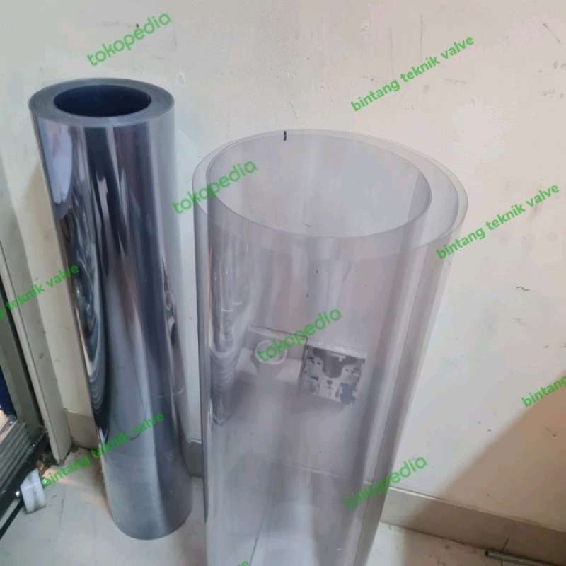 Promo Plastik Mika Kaku Bening 0,5mm X 70cm X 100cm / Pvc Mika Bening 0.5mm Diskon 23% Di Seller ...