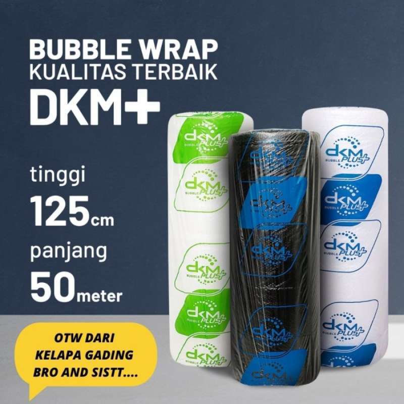 Promo Bubble Wrap / Buble Wrap Murah Mo 50 Meter Bening Hitam Diskon 23 ...
