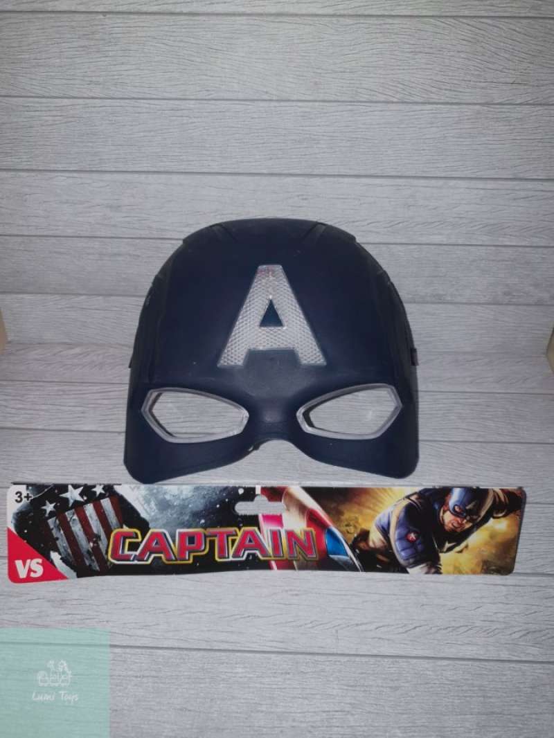 Promo Mainan Cosplay Anak Topeng Captain America Avengers Mask With ...