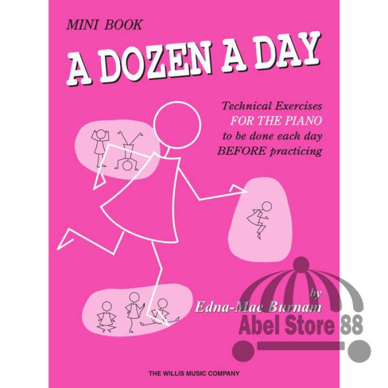 Jual A Dozen A Day Mini Book/preparatory/book 1/2/3/4 Buku Latihan ...