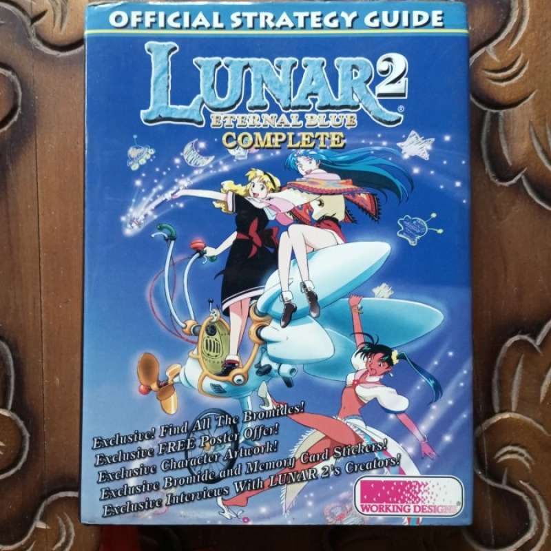 Jual Buku Panduan Game Lunar 2 Eternal Blue Complete Playstation Guide ...