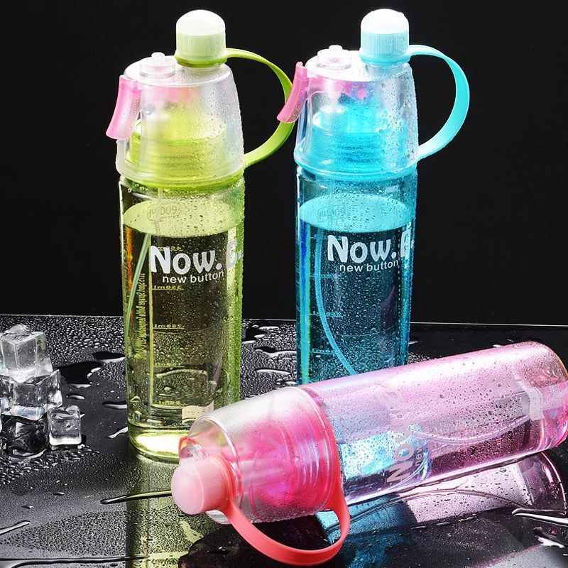 Jual Botol Minuman Spray Now E New Button 600ml Botol Minum Olahraga ...