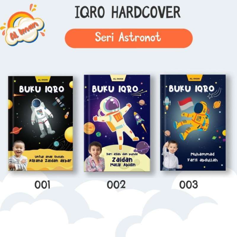 Promo Iqra Al Iman & Asmaul Husna Iqra Al Iman Hard Cover Jilid 1-6 ...