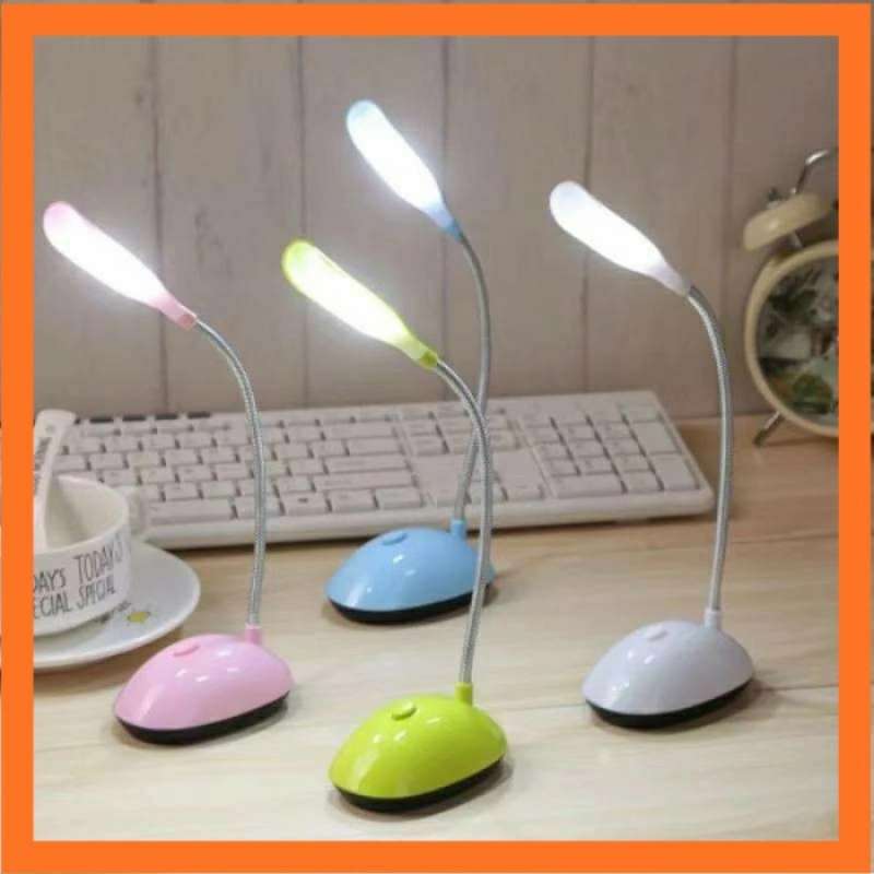 Jual Lampu Meja Belajar Mini Led Flexible Lampu Baca Desk Lamp Portable ...
