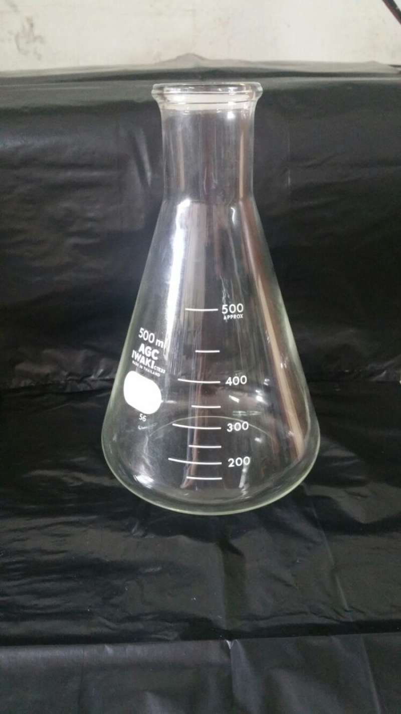 Promo Labu Erlenmeyer Laboratum 500ml Diskon 23% Di Seller Cetata Store ...