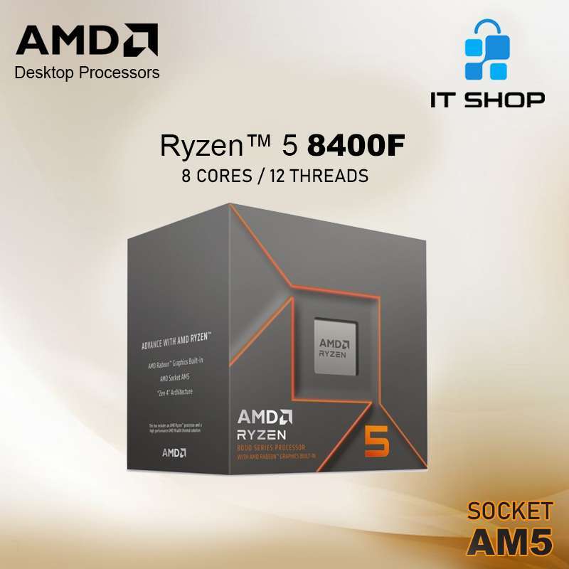 Jual Processor Amd Am5 Ryzen 5 8400f Box By Emd Di Seller It Shop ...