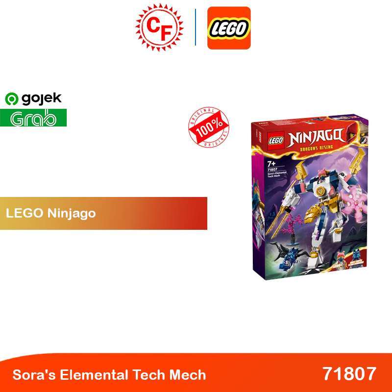 Jual Lego Ninjago 71807 Sora’s Elemental Tech Mech Toy Di Seller Farren Soap - Farren Soap ...