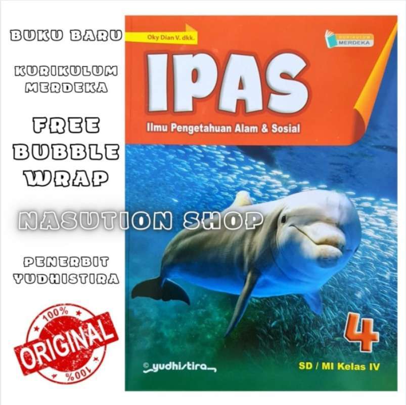 Jual Buku Ipas Kelas 4 5 6 Sd Yudhistira Kurikulum Merdeka Ipa Dan Ips ...