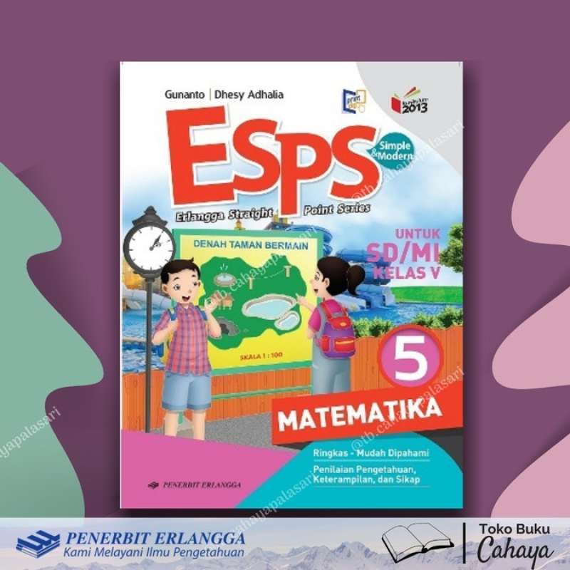 Jual Buku Esps Matematika Sd Kelas 1 2 3 4 5 6 Erlangga K13n Revisi Di Seller Sangninja ...