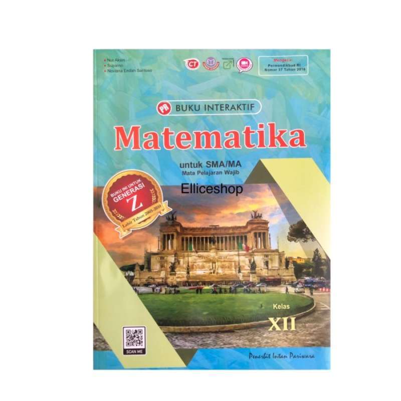 Jual Buku Pr Interaktif Matematika Wajib Kelas12, Smt 1 & 2, Intan Pariwara - Dengan Kardus Di ...