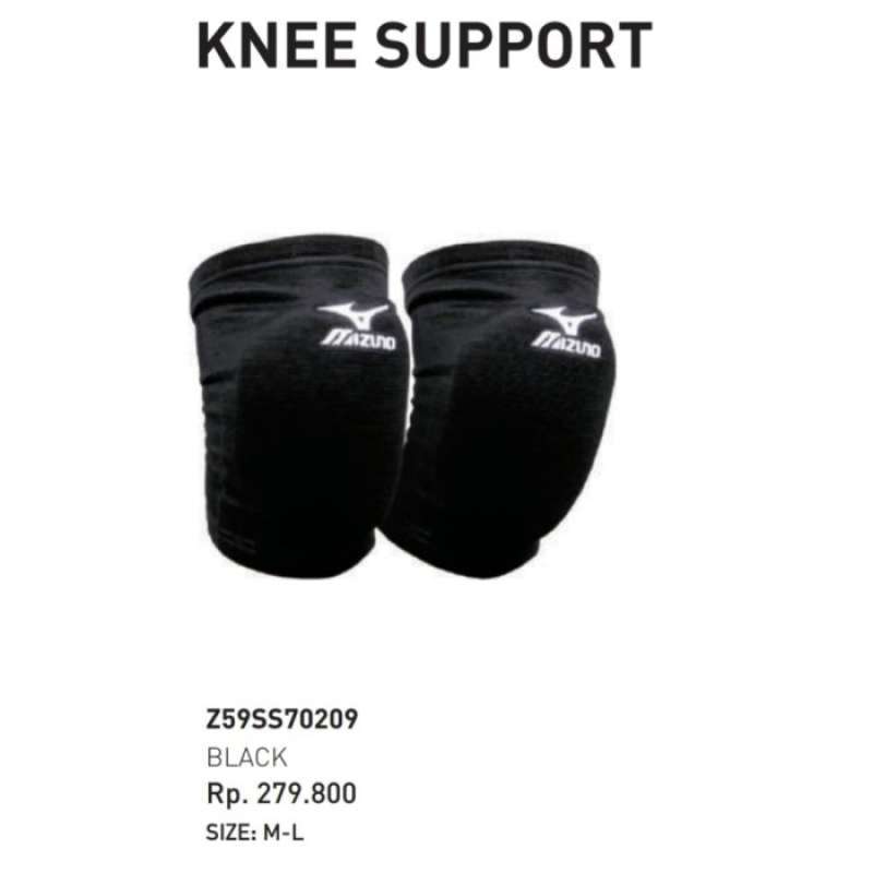 Jual Mizuno Deker Lutut Team/black Logo White Sablon/original Di Seller Gd Id - Cengkareng Timur ...