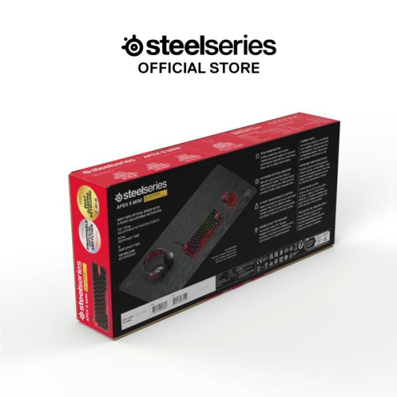 Jual Steelseries Apex 9 Mini Faze Clan Edition - Keyboard Gaming ...