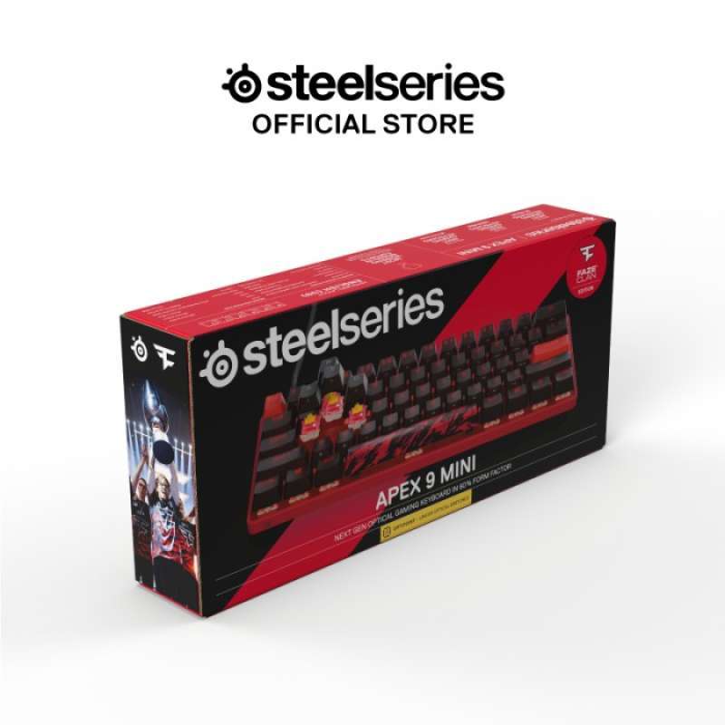 Jual Steelseries Apex 9 Mini Faze Clan Edition - Keyboard Gaming ...