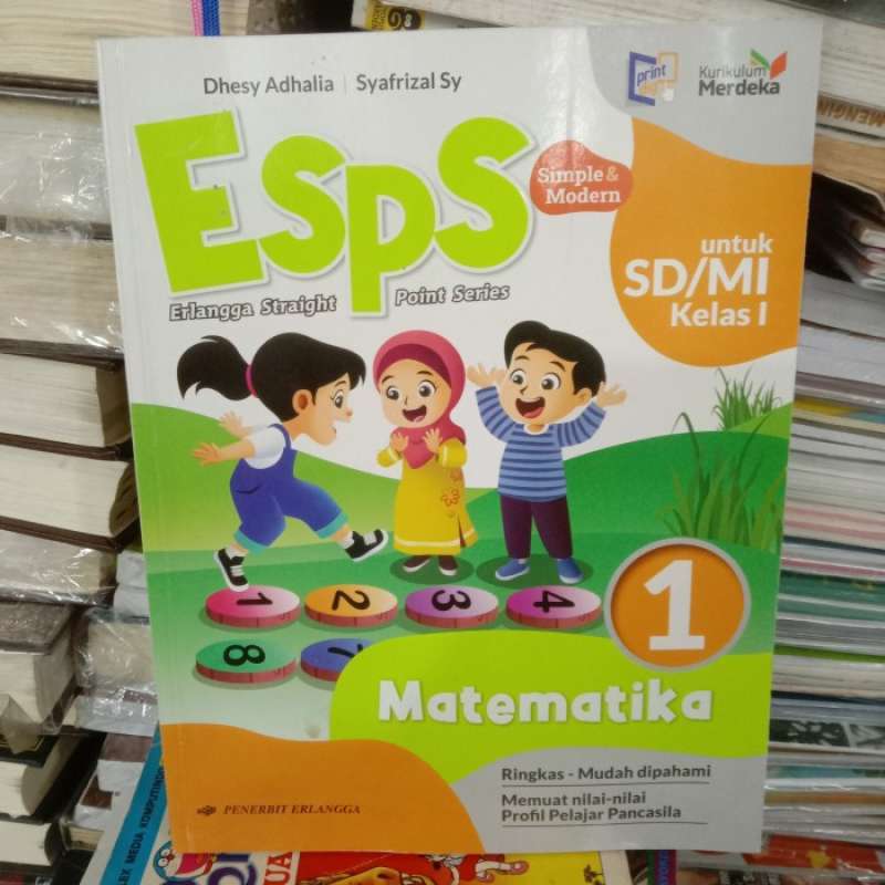 Jual Buku Esps Matematika Untuk Kelas 1 Sd Kurikulum Merdeka Di Seller Hachi - Cengkareng Timur ...