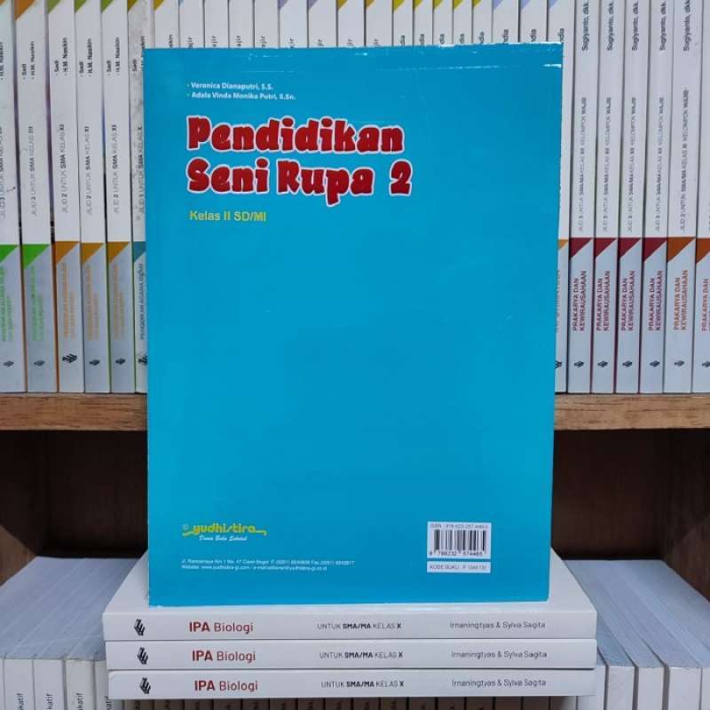 Jual Buku Pendidikan Seni Rupa Kelas 2 Sd Kurikulum Merdeka Yudhistira Di Seller Hachi ...
