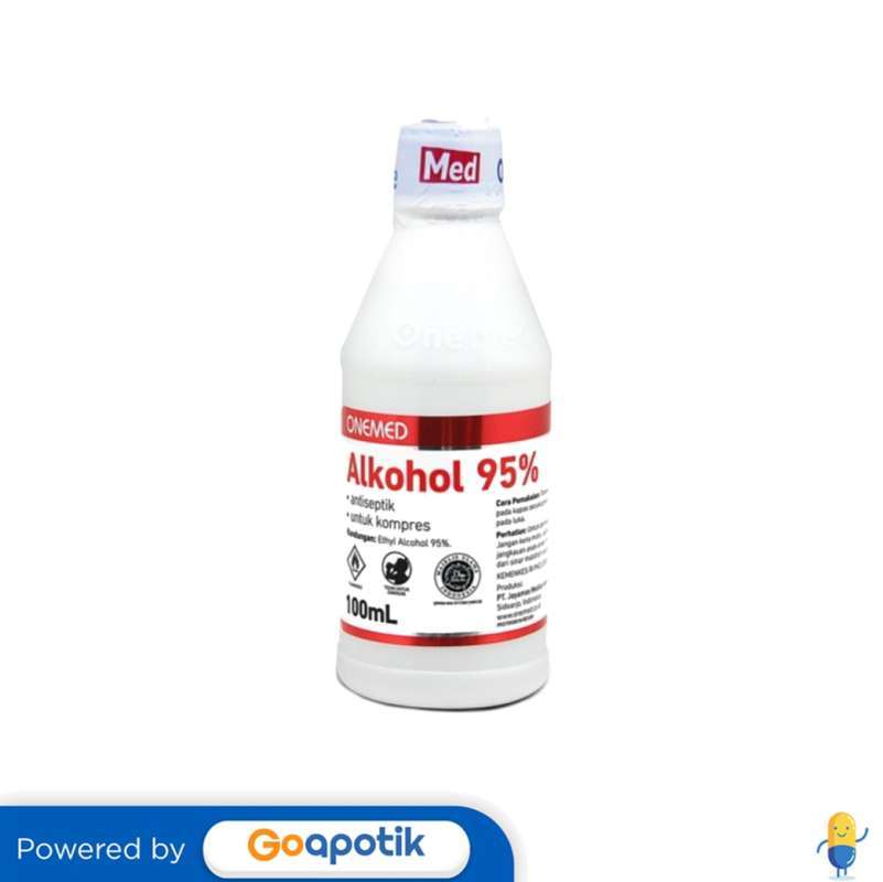 Jual Onemed Alkohol 95% 100 Ml Botol Di Seller Apotek Al-razzaq ...