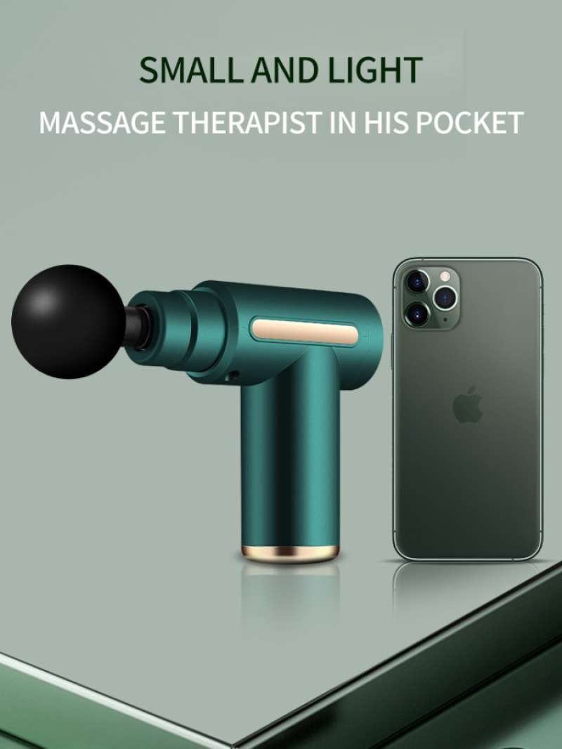 Jual Massage Gun Mini Alat Pijat Massage Refleksi Getar Relaksasi Otot ...
