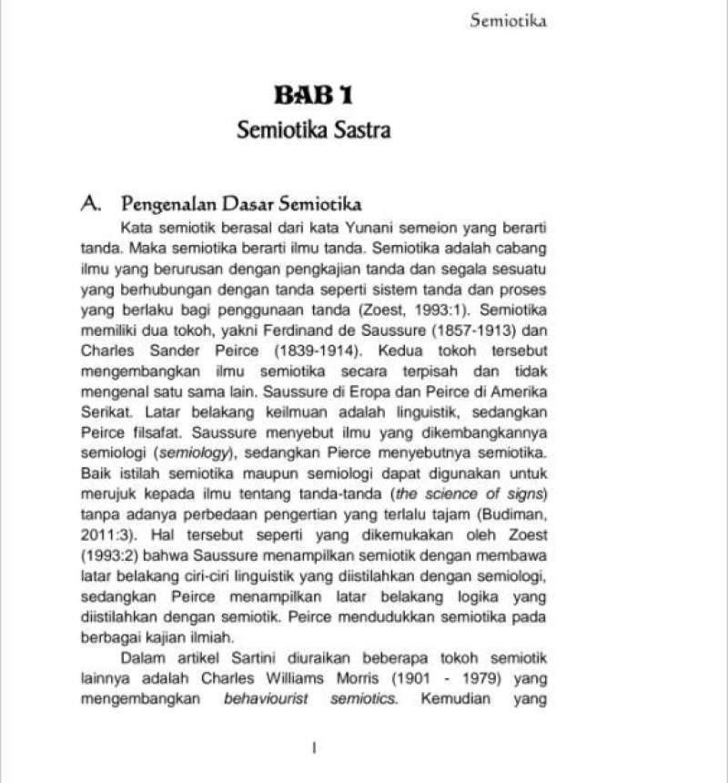 Jual Buku Semiotika Teori, Metode, Dan Penerapannya Dalam Penelitian ...