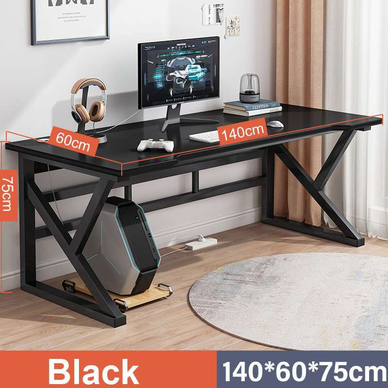 Promo 160cm Meja Komputer Meja Gaming Meja Kerja Meja Pc Diskon 45% Di ...
