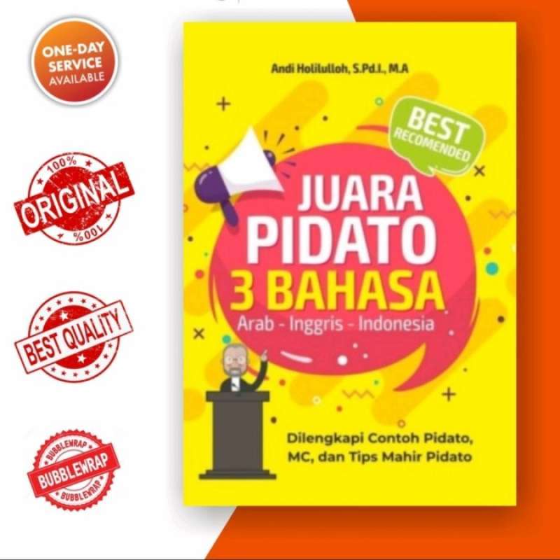 Jual Juara Pidato 3 Bahasa Arab-inggris-indonesia Di Seller Hachi ...