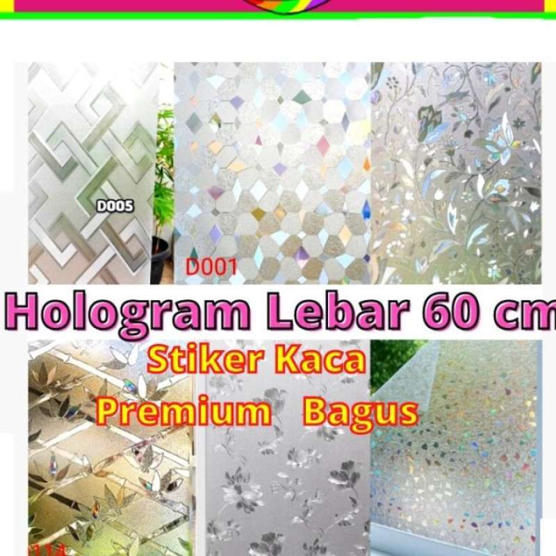 Promo 100% Produk Ori Stiker Sticker Kaca Premium Lebar 60 Cm X 5 Meter ...