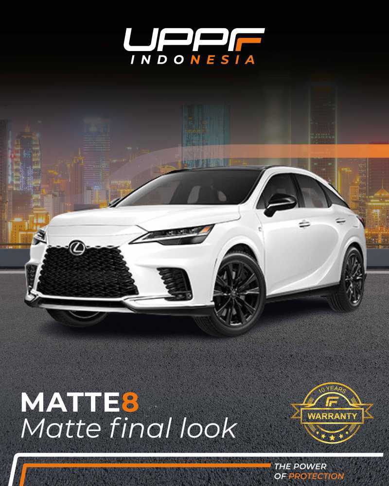 Jual Ppf Lexus Rx 350 H Full Body Tpu 200 Micron - Satin Matte Finish ...